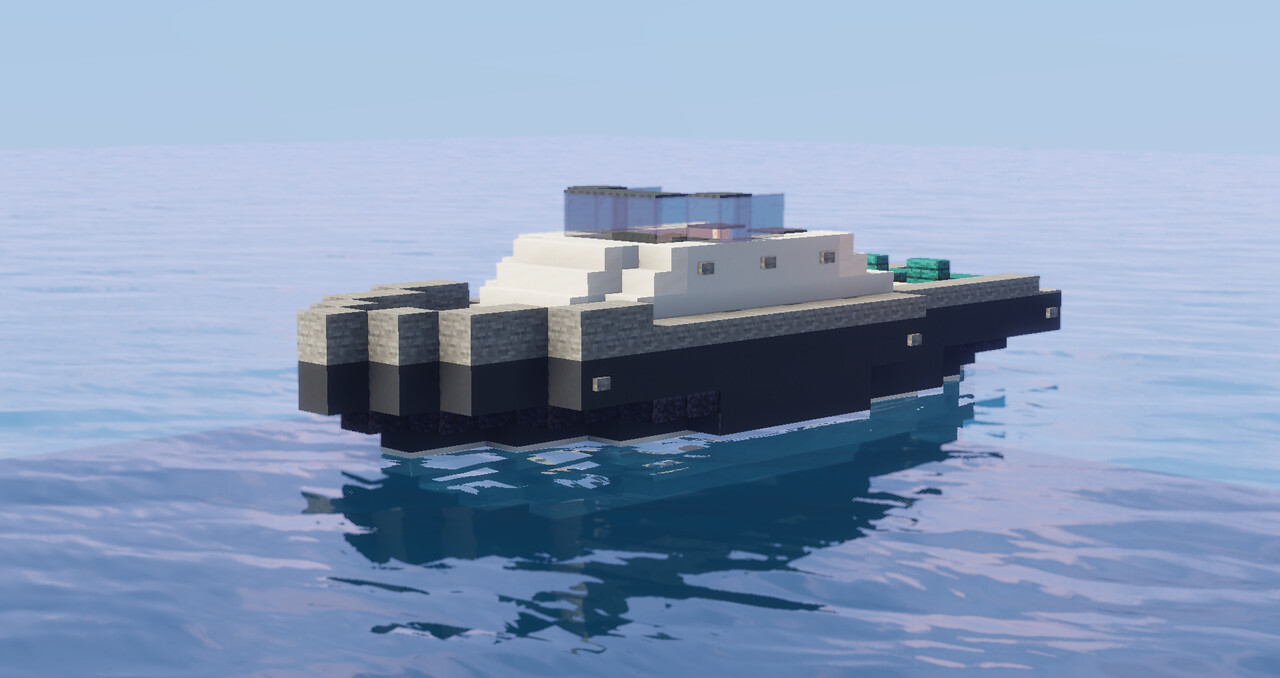 Leisure boat Minecraft Map