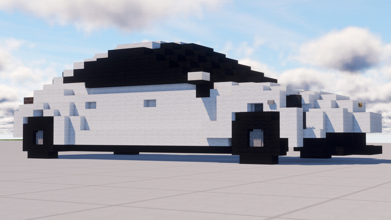 Porsche Taycan | 5.5:1 Scale Minecraft Map