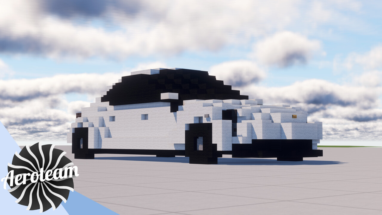 Porsche Taycan | 5.5:1 Scale Minecraft Map