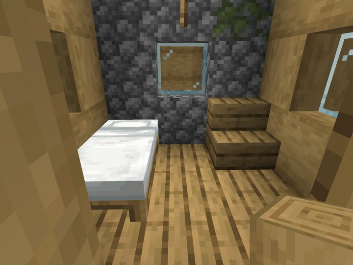 Villager's houses renovation (plains biome) Minecraft Map