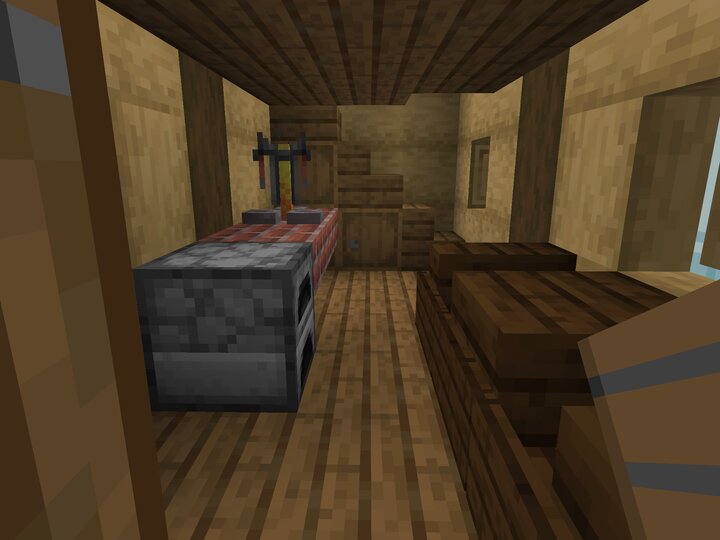 Villager's houses renovation (plains biome) Minecraft Map