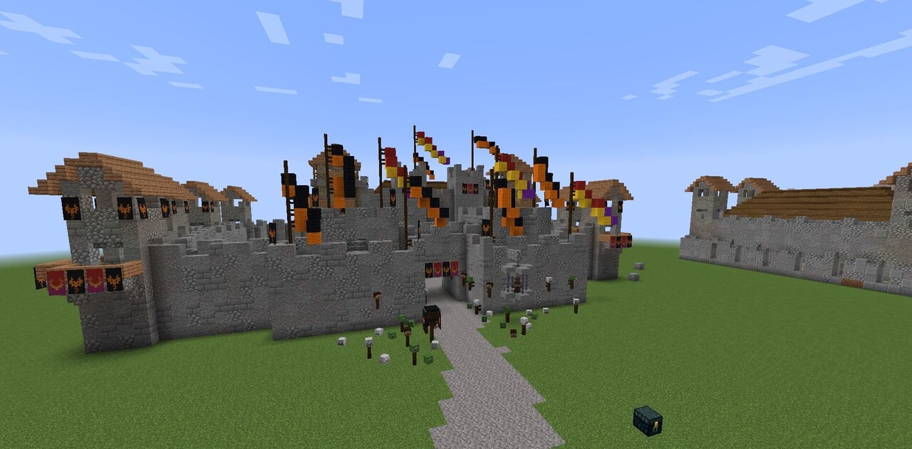 Black Castle schematic Download! Minecraft Map