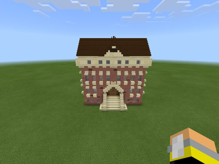 Bricky New England Style House Minecraft Map