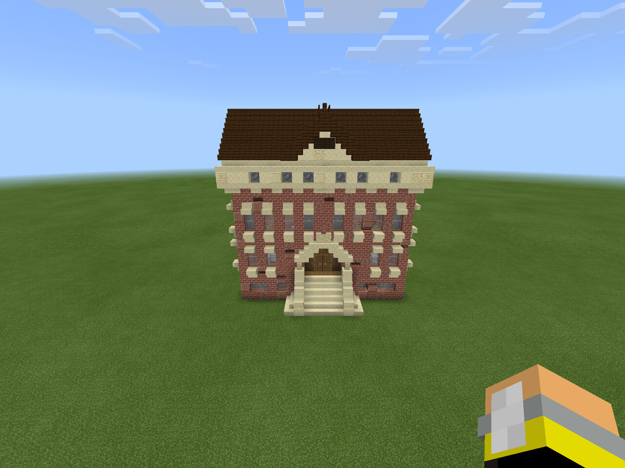 Bricky New England Style House Minecraft Map