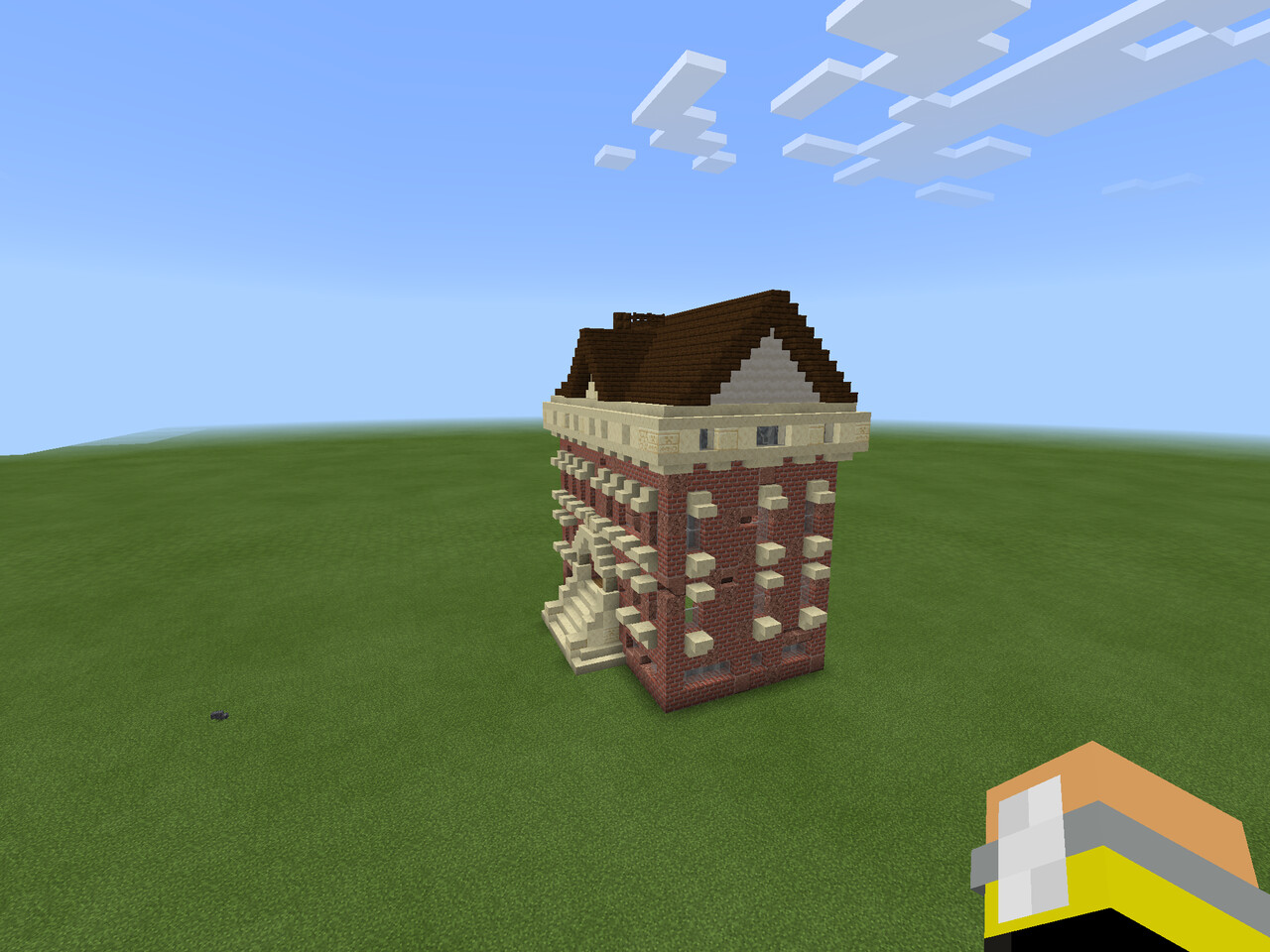 Bricky New England Style House Minecraft Map