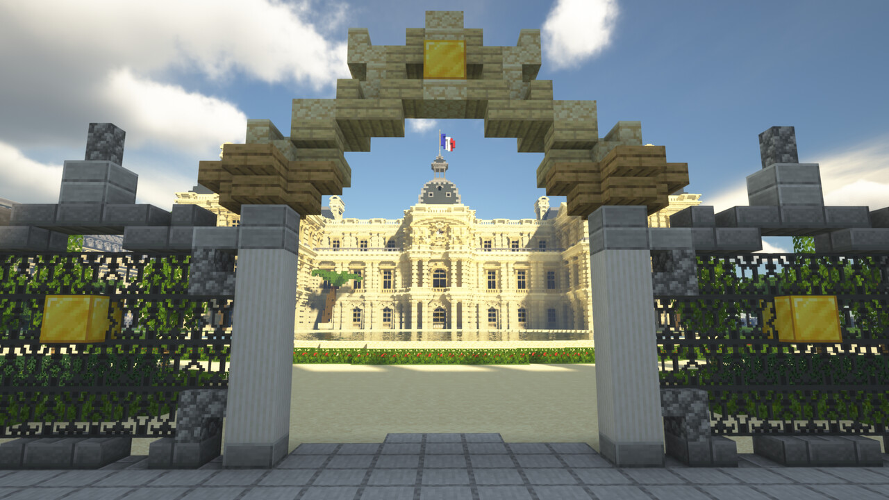 Palais du Luxembourg / Luxembourg Palace Minecraft Map