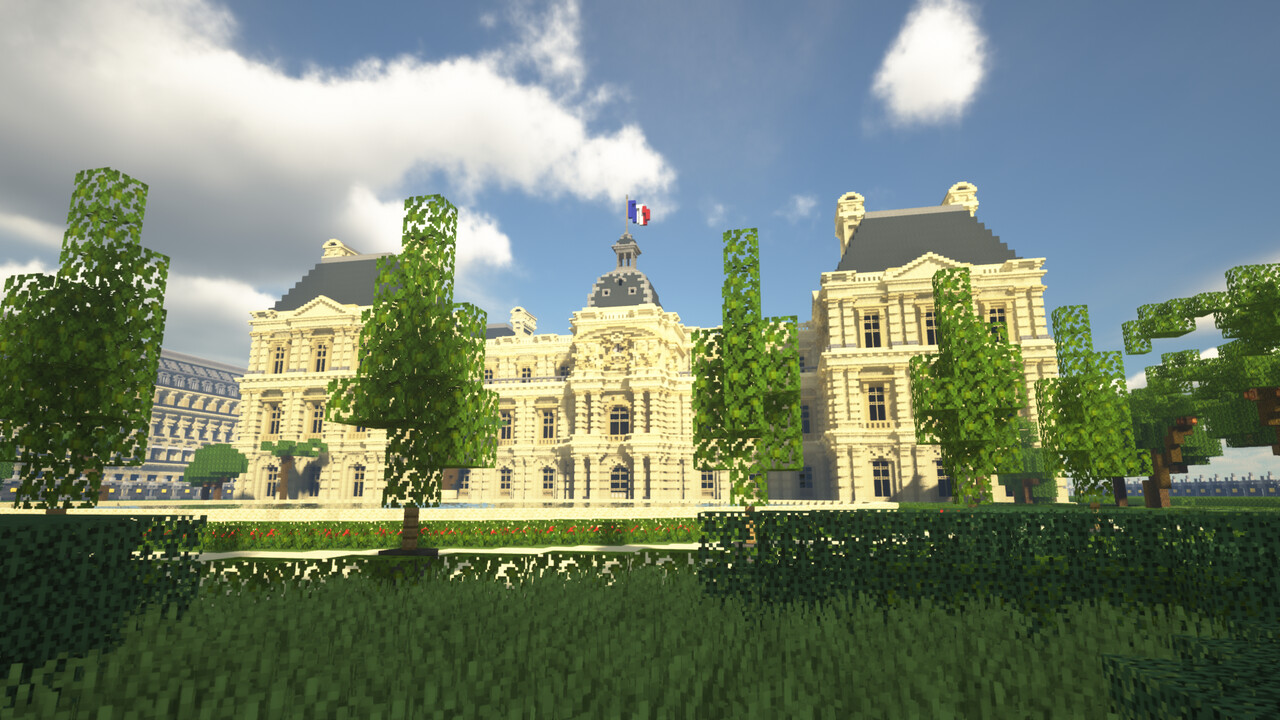 Palais du Luxembourg / Luxembourg Palace Minecraft Map