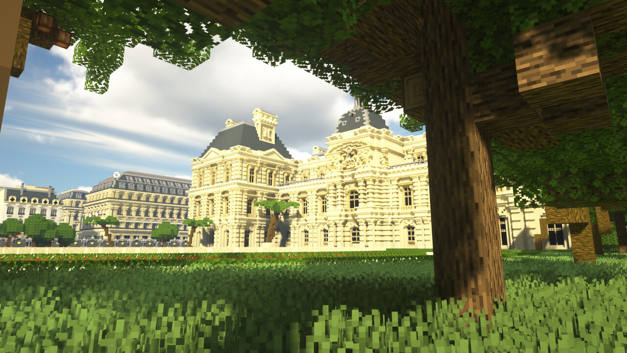 Palais du Luxembourg / Luxembourg Palace Minecraft Map