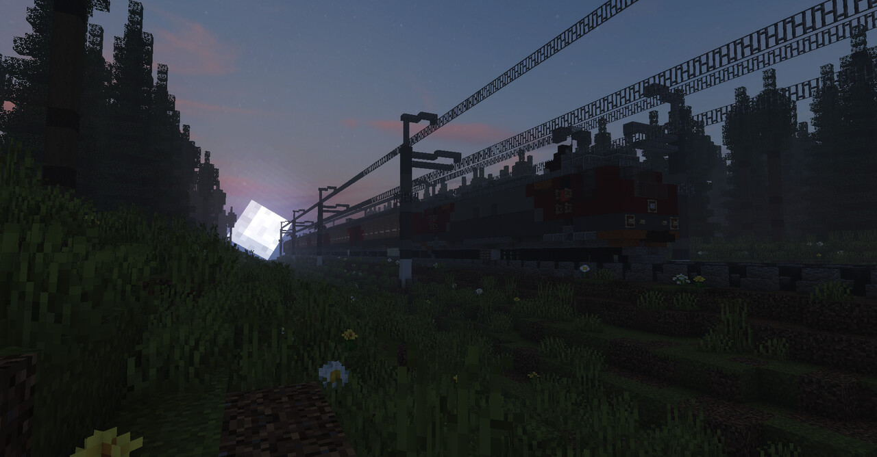 Forest Railway Minecraft Map