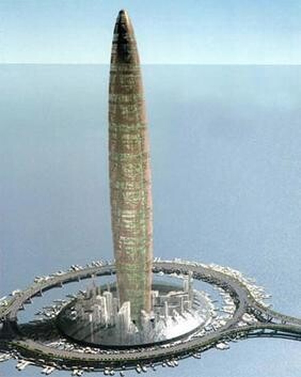 Bionic Tower (Megatall Skyscraper) Shanghai, China Minecraft Map