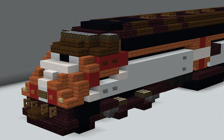 Caltrain MP36PH-3c {1.5:1 Scale} (OLD DESIGN) Minecraft Map