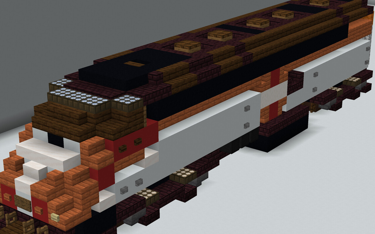 Caltrain MP36PH-3c {1.5:1 Scale} (OLD DESIGN) Minecraft Map