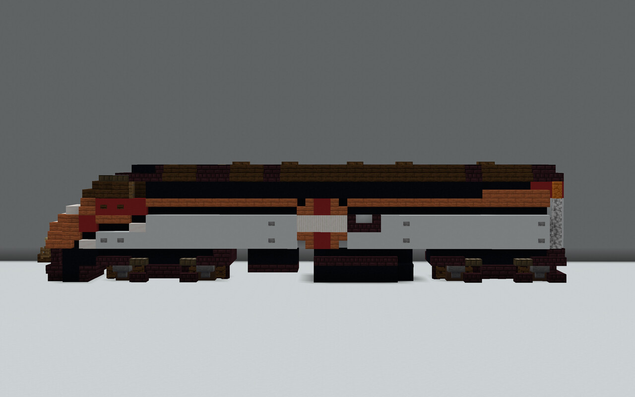 Caltrain MP36PH-3c {1.5:1 Scale} (OLD DESIGN) Minecraft Map