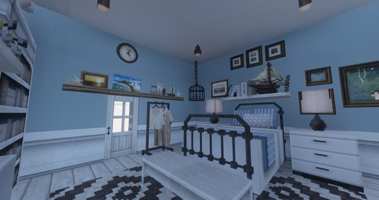 interiors Minecraft Map