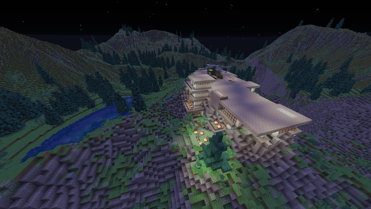 On Compo's Pond Minecraft Map