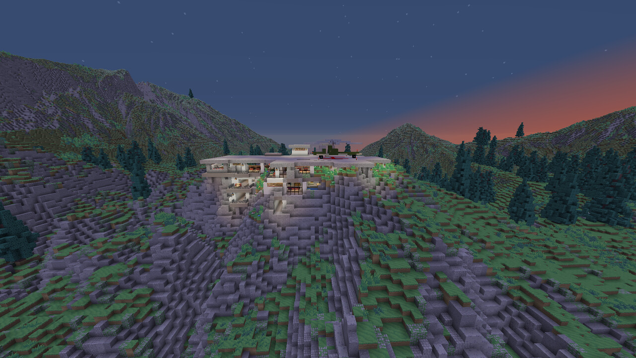 On Compo's Pond Minecraft Map