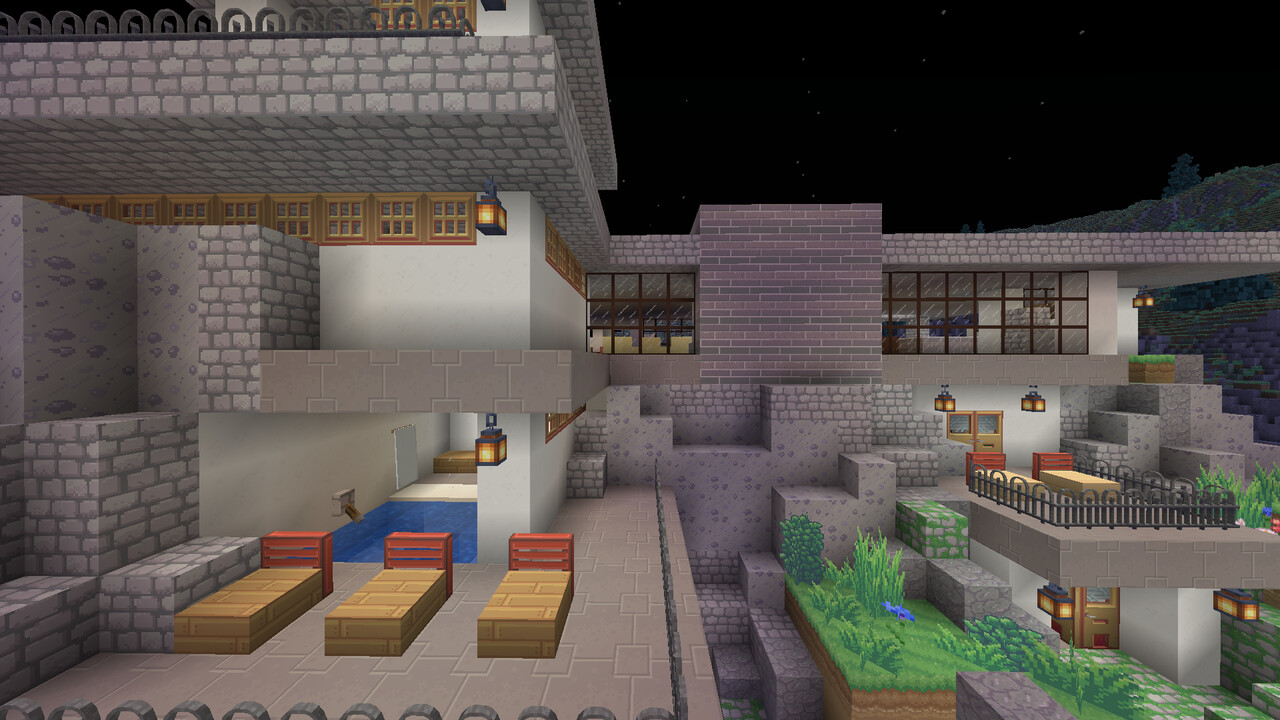 On Compo's Pond Minecraft Map