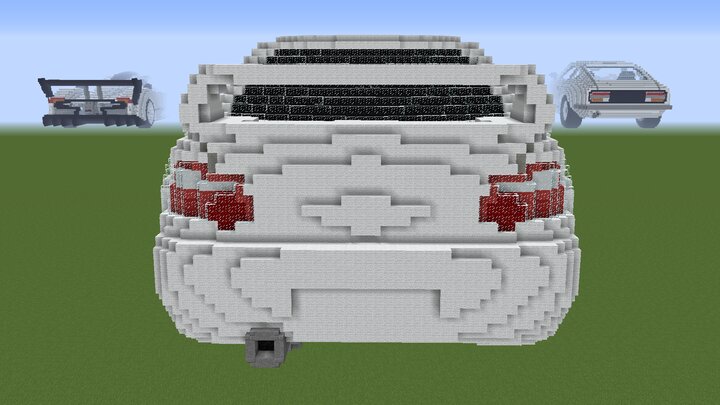 Subaru Impreza (second generation) (all 3) Minecraft Map