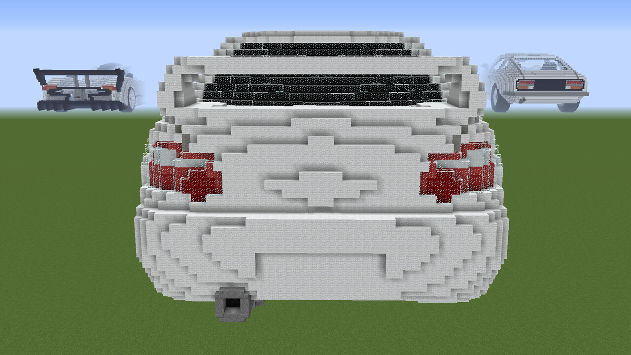 Subaru Impreza (second generation) (all 3) Minecraft Map
