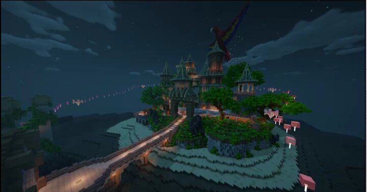 spawn with parrot Minecraft Map