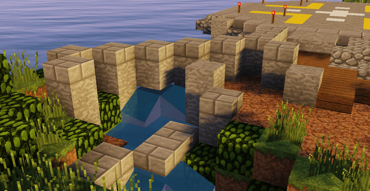 Jurassic Park Helipad Minecraft Map