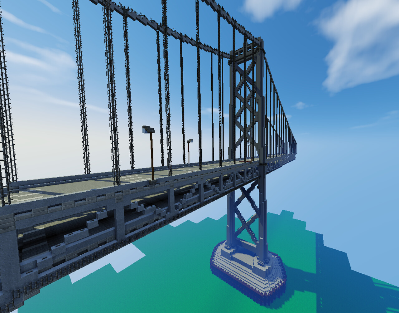 San Francisco Bay Bridge Minecraft Map