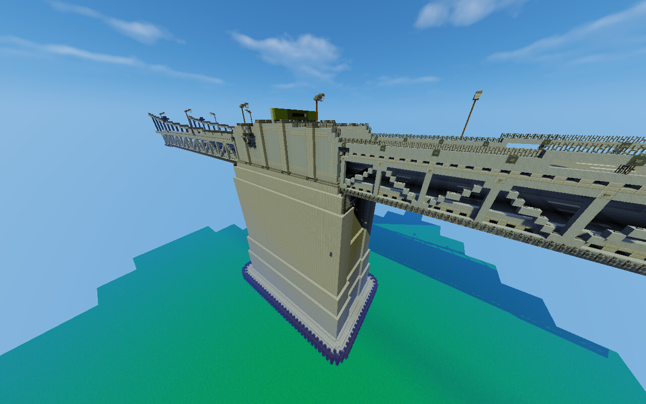 San Francisco Bay Bridge Minecraft Map