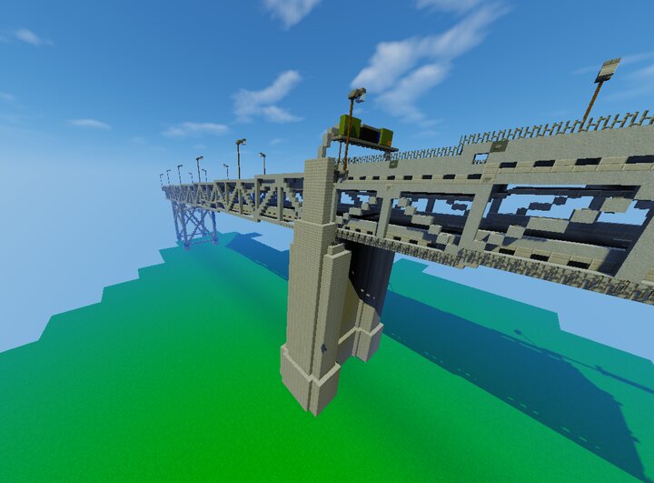 San Francisco Bay Bridge Minecraft Map