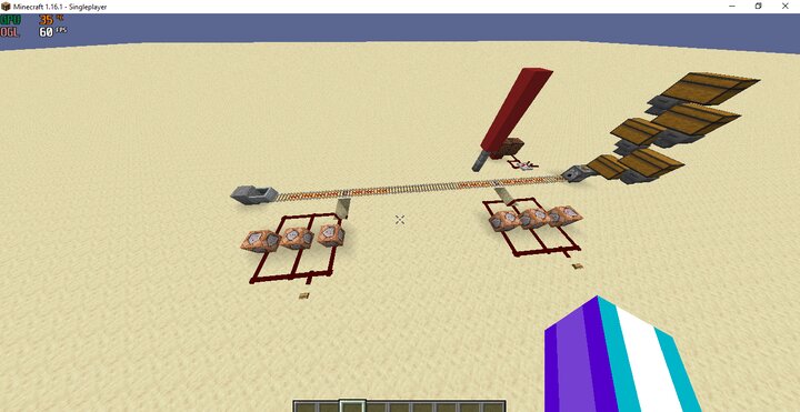 train/ railway block/ signal Minecraft Map