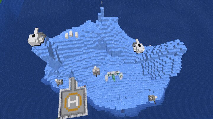 Ice base Minecraft Map