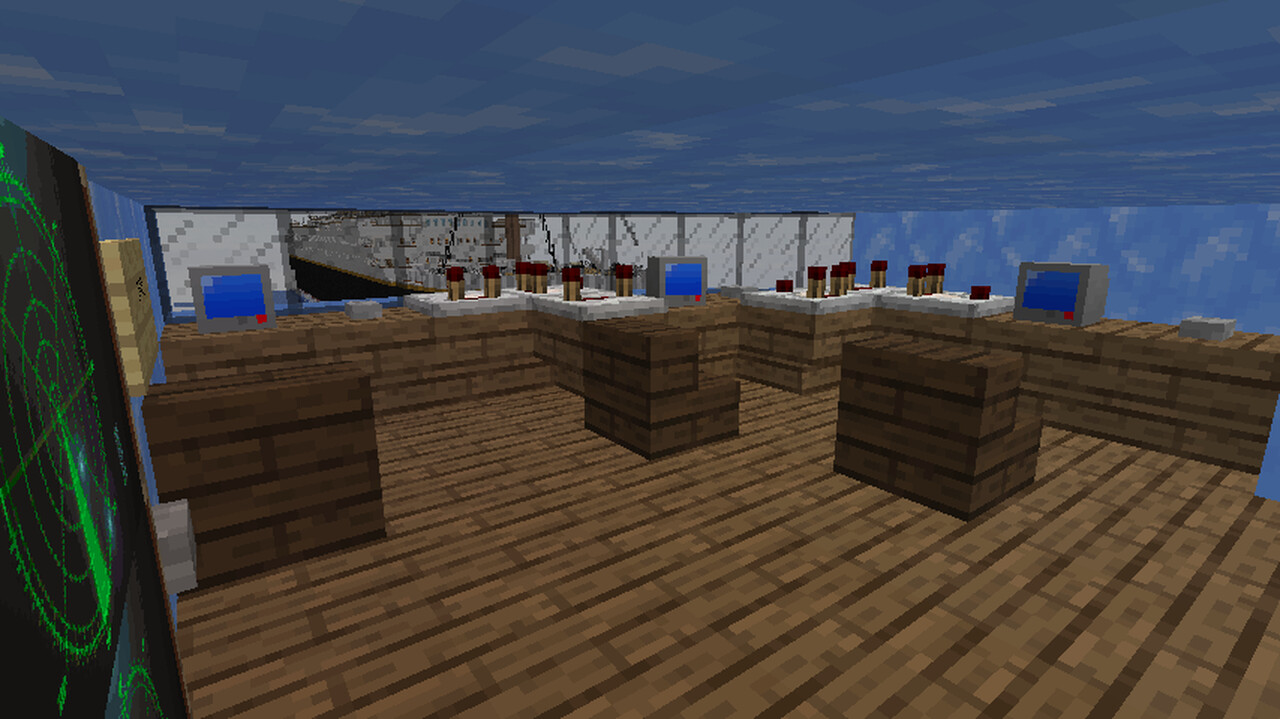 Ice base Minecraft Map