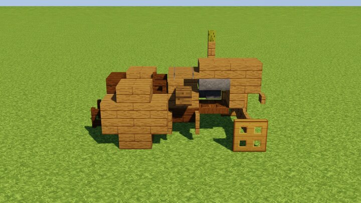 Rusty Tractor Minecraft Map