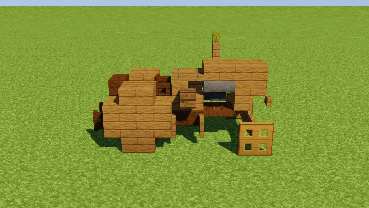 Rusty Tractor Minecraft Map