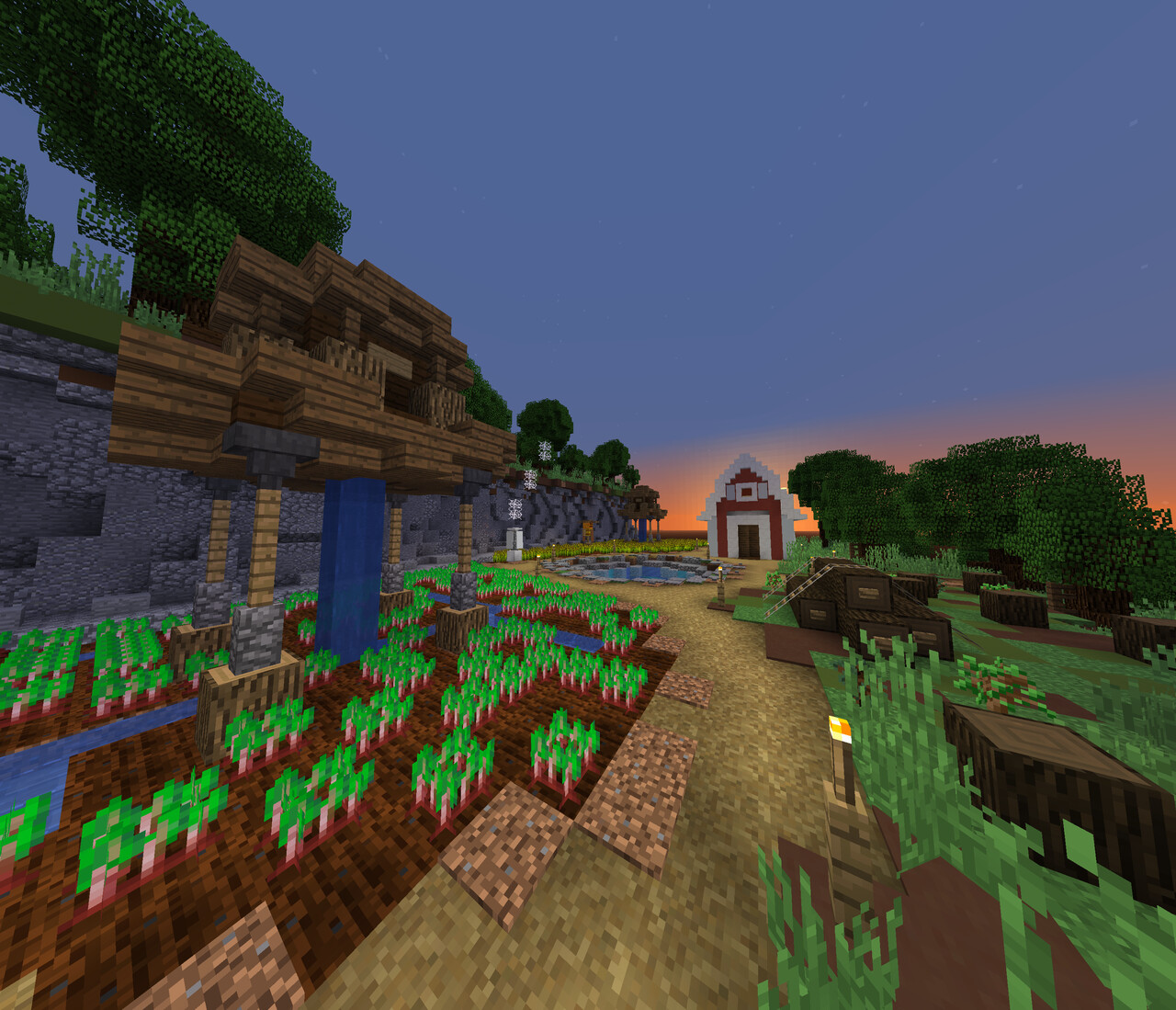 Farmlands - Plot Minecraft Map