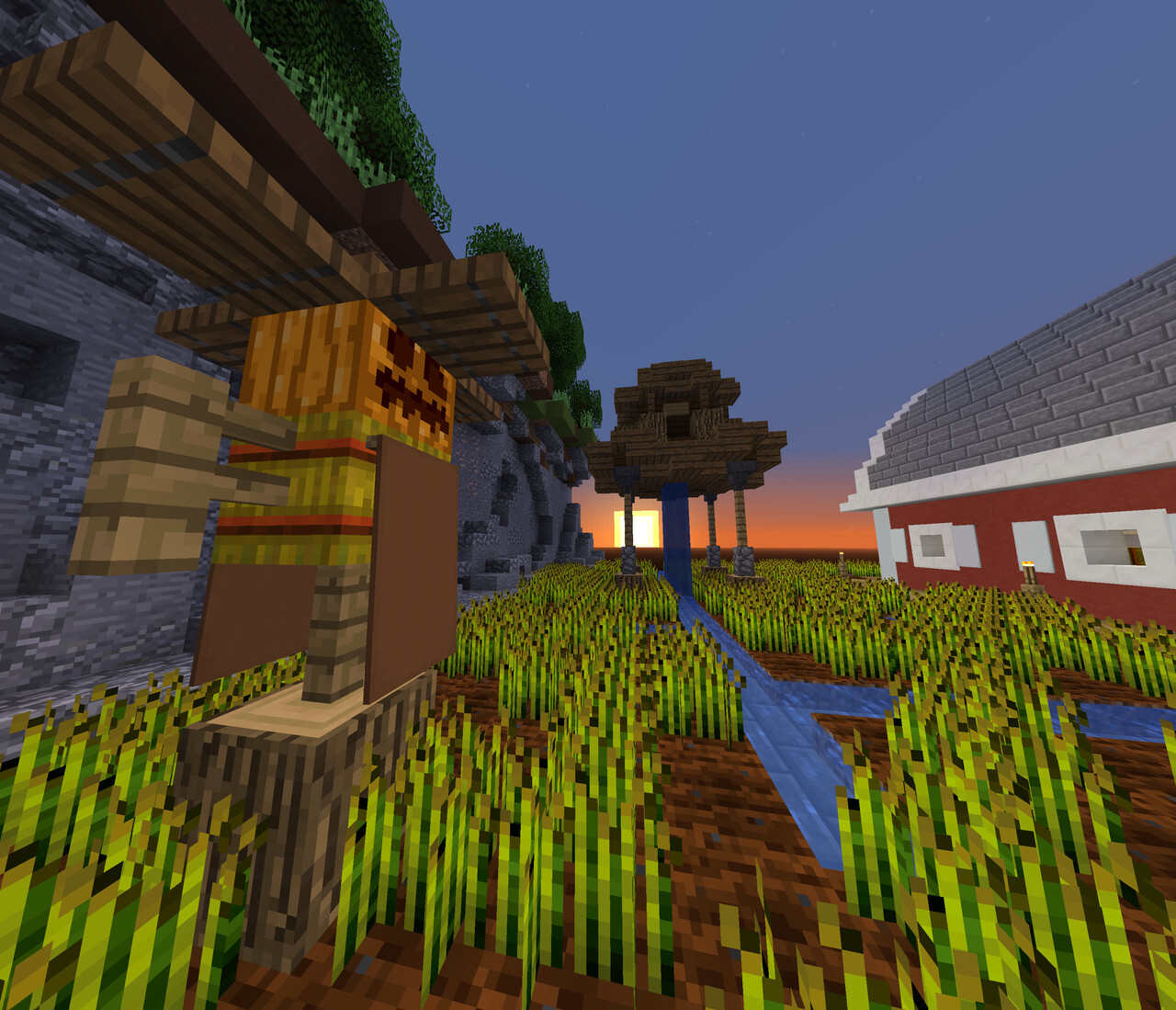 Farmlands - Plot Minecraft Map
