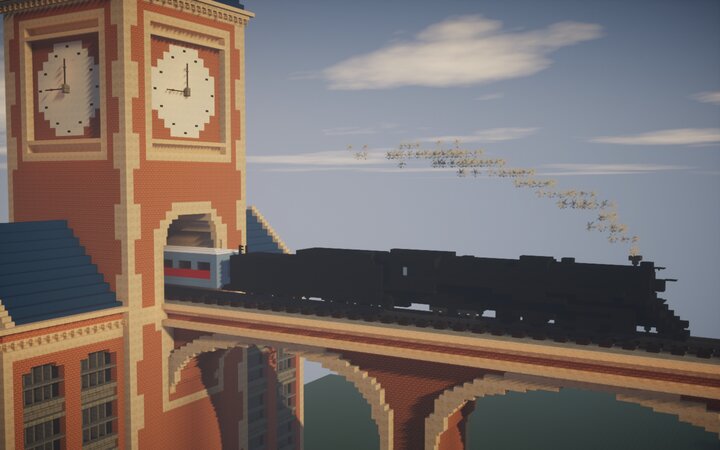 Polar Express Movie Scene Minecraft Map