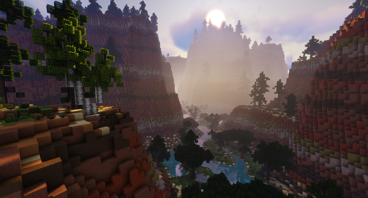 Wooded Canyon - Project Aragon - By Northling64 Minecraft Map