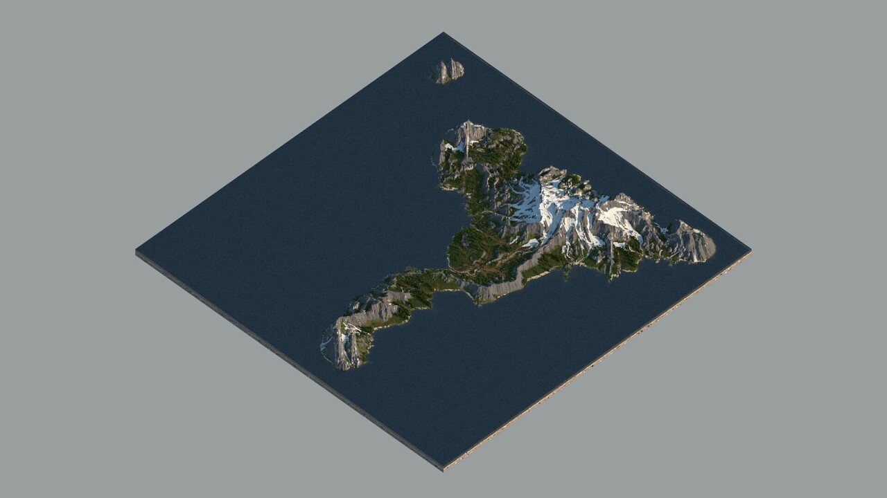 110+ Worldpainter Brush Pack, Mountains, Heightmaps - McMeddons Sourcefiles for the 3k Advent ...