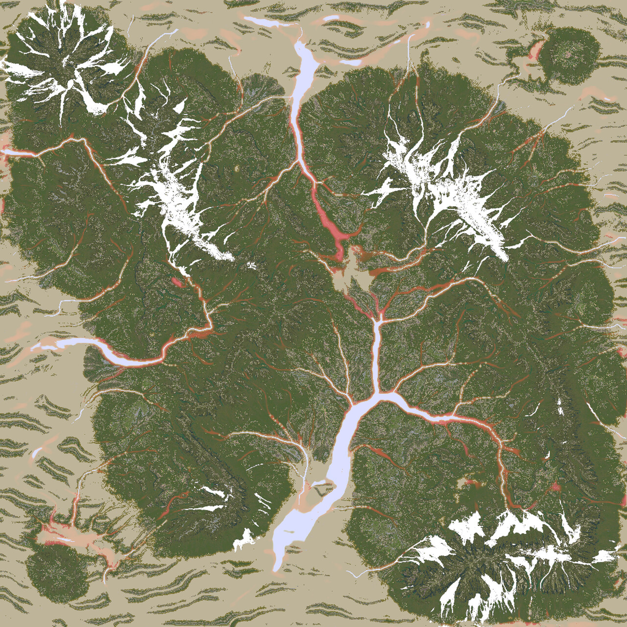 110+ Worldpainter Brush Pack, Mountains, Heightmaps - McMeddons ...