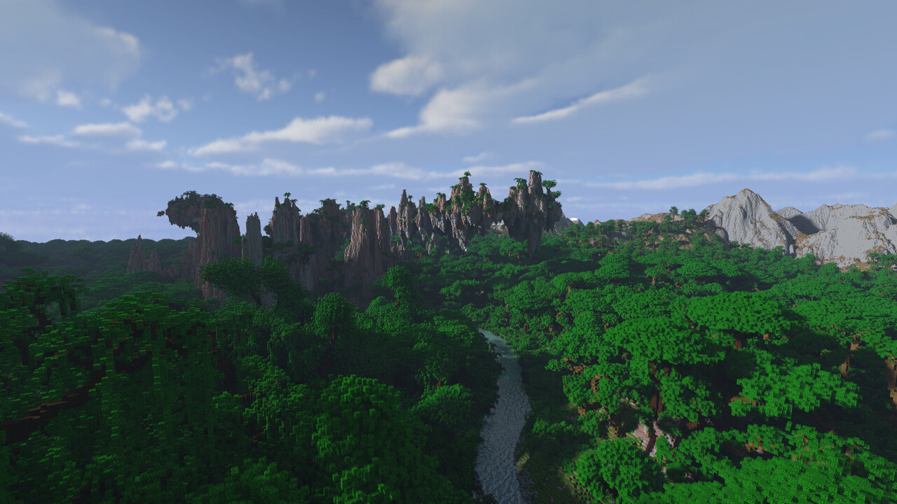 Paralon Continent #2 - Veridis (15k x 14k) Minecraft Map