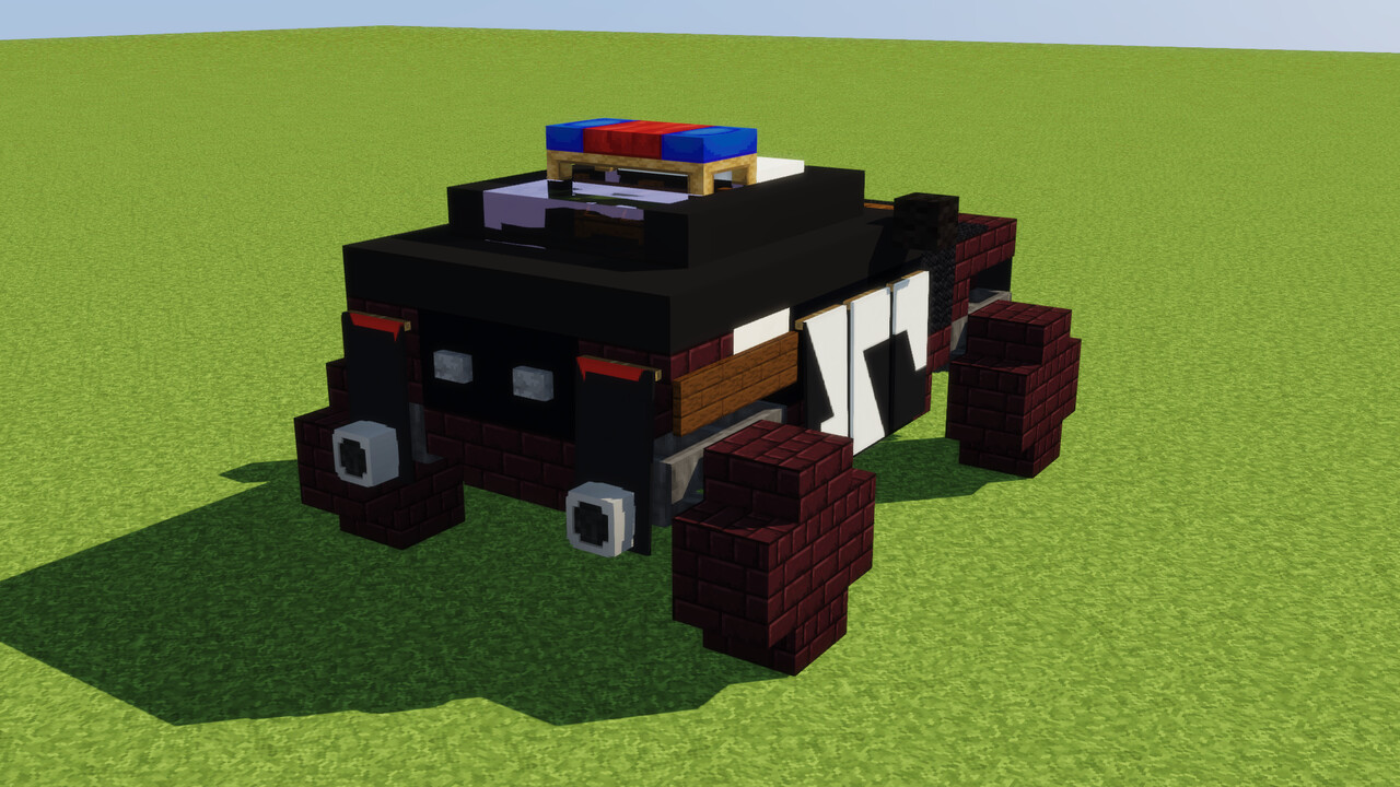 Zootopia Police Car Minecraft Map