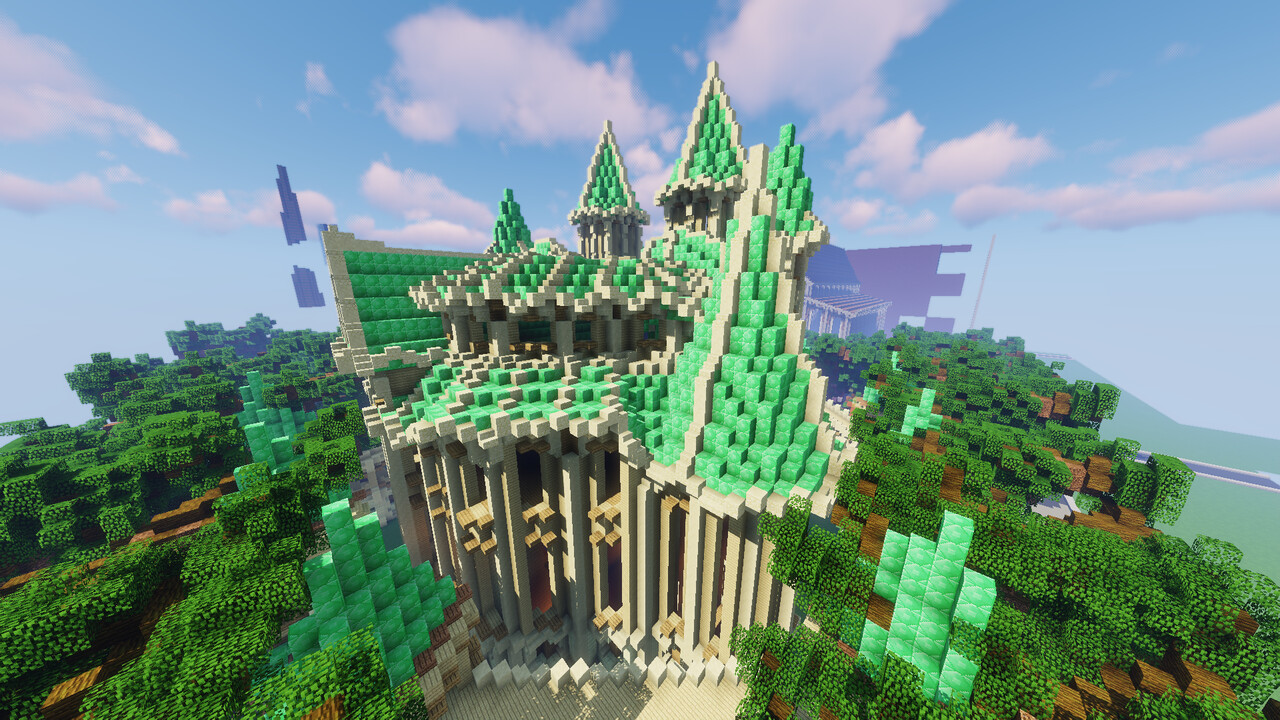 Emerald Palace Minecraft Map
