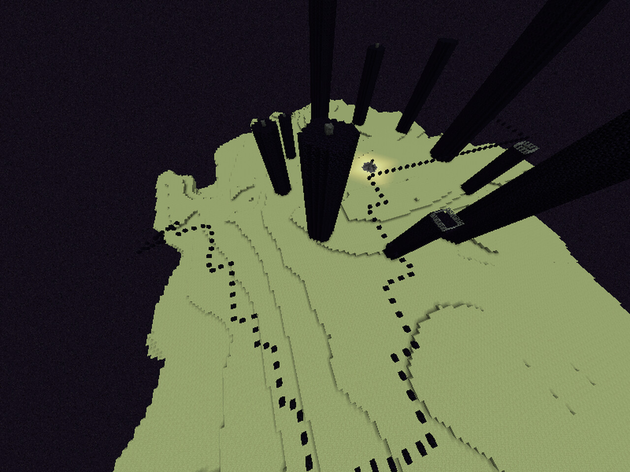 The Mega Parkour Minecraft Map