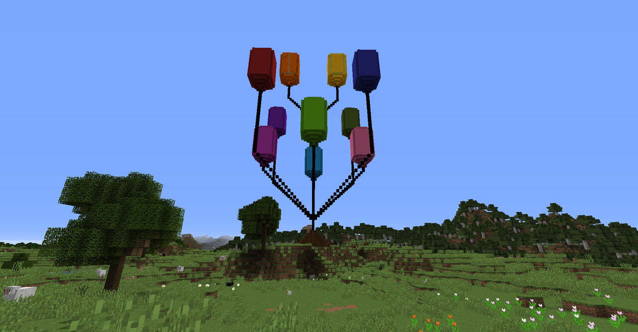 10 Years Anniversary Balloons Minecraft Map