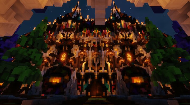 A Castle of Colour And Light Minecraft Map