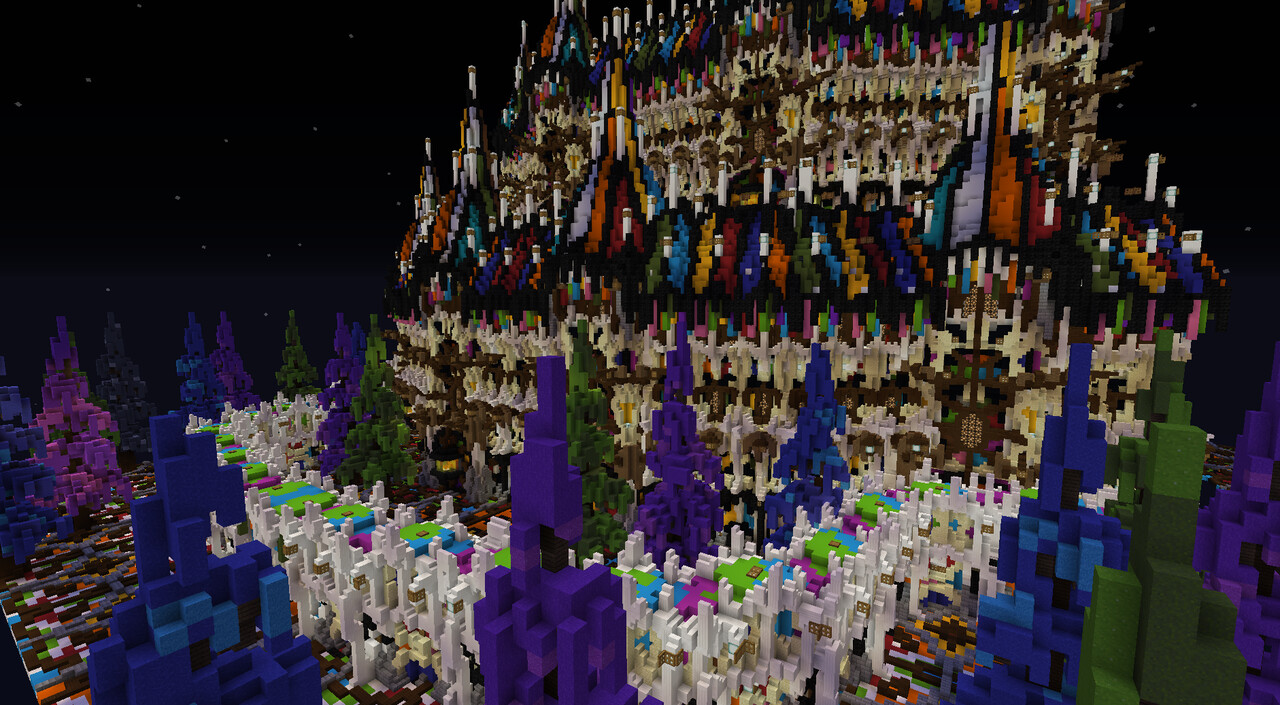 A Castle of Colour And Light Minecraft Map