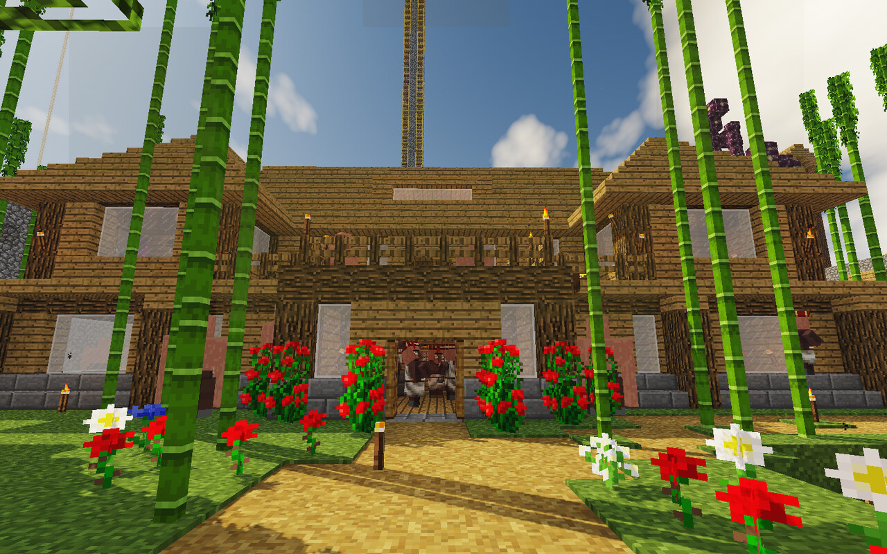 My b̶e̶d̶r̶o̶c̶k̶ java survival world Minecraft Map