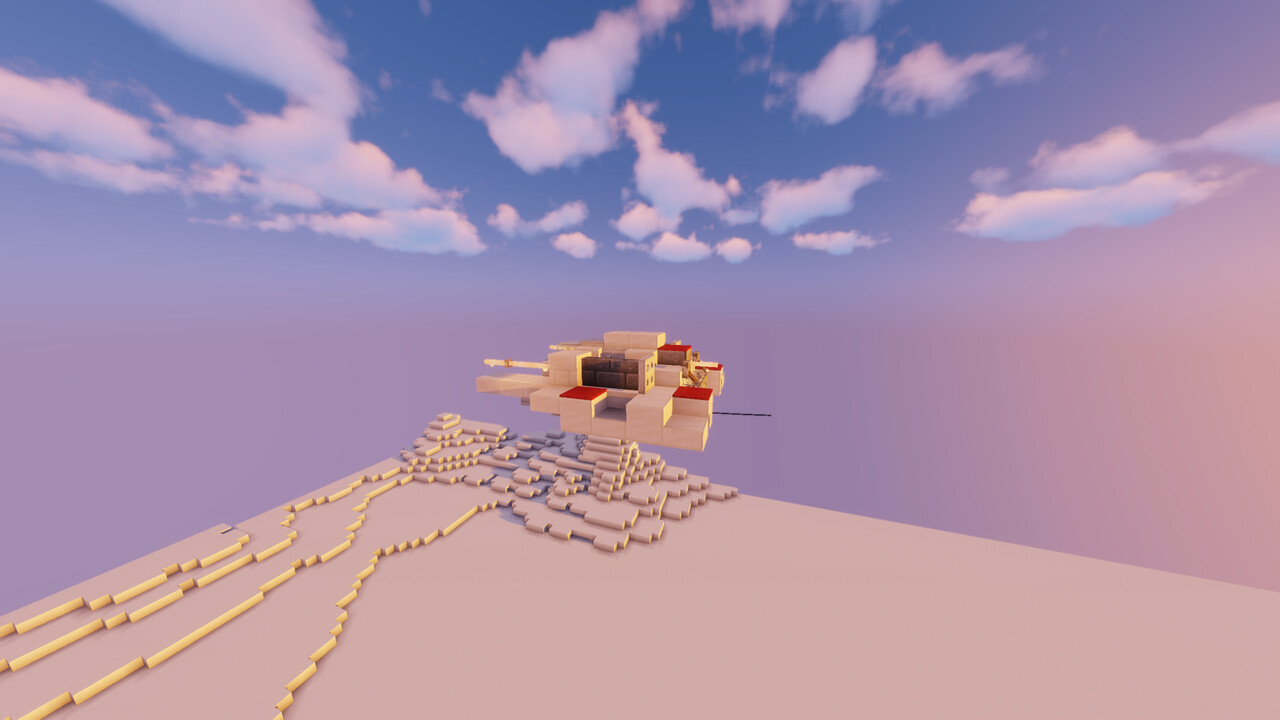 t47 airspeeder / snowspeeder Minecraft Map