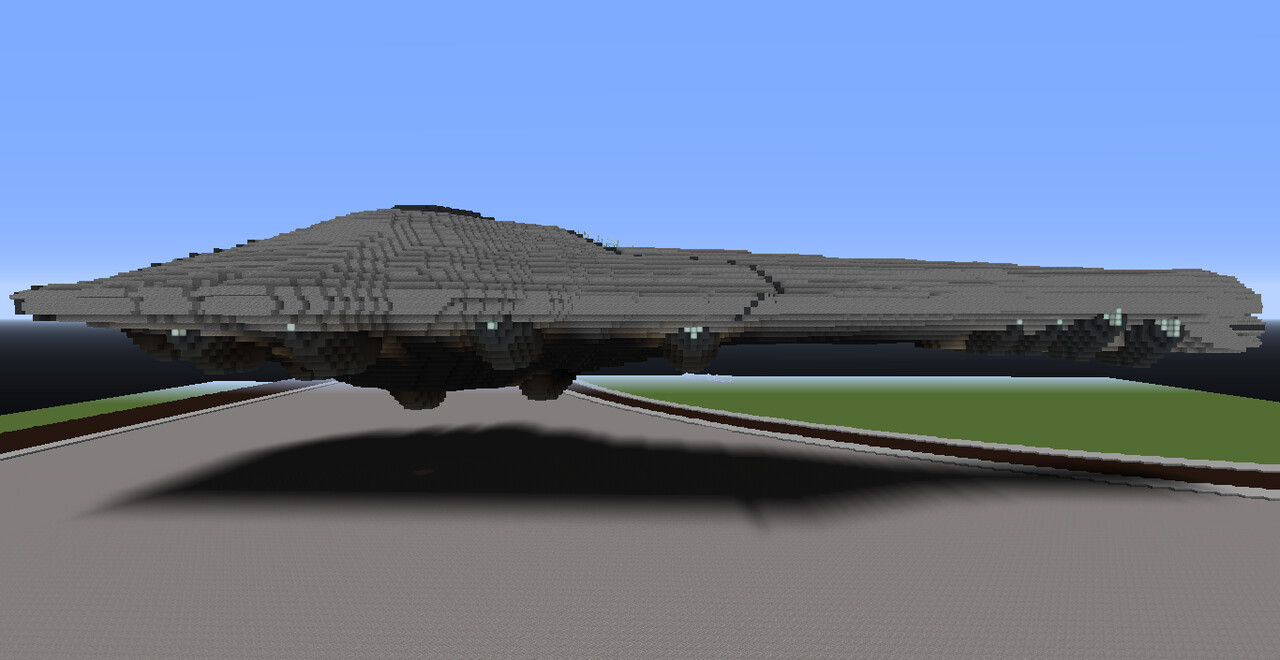 Kryptonian Scout Ship Minecraft Map