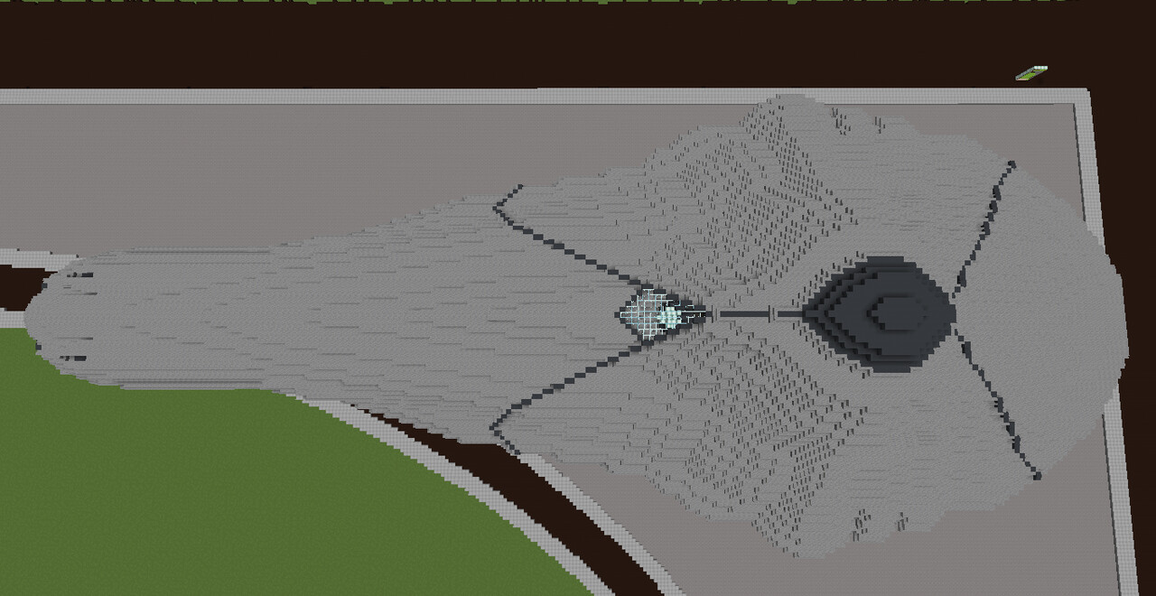 Kryptonian Scout Ship Minecraft Map